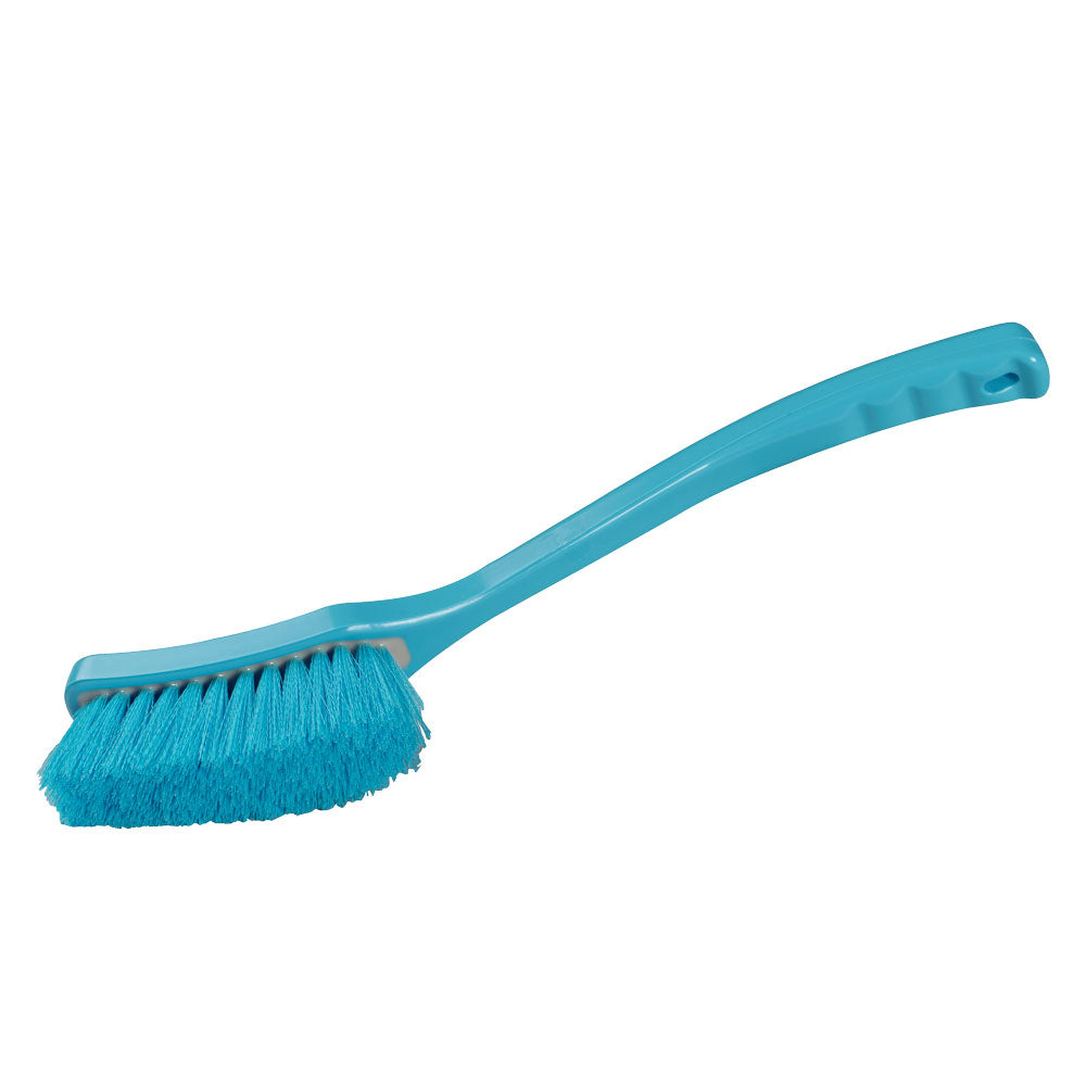 16" Long Handle Resin-Set Soft Brush (D10RES) – Atesco Industrial Hygiene