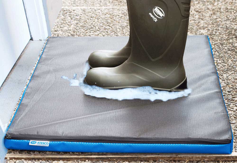 Disinfecting Foot Mat 90, 24" x 35" x 1.6" (DFMat90) – Atesco ...