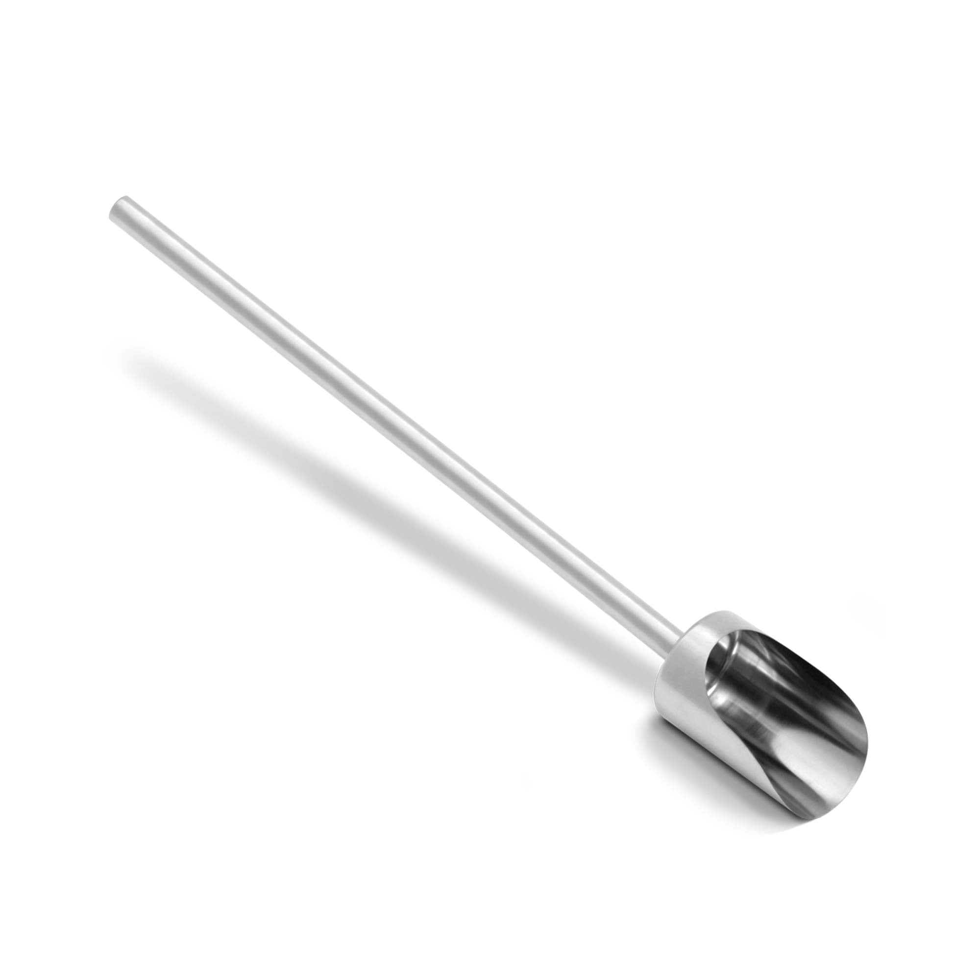 32oz Stainless Steel 304 Scoop with long handle (SSS-4003-24) – Atesco ...